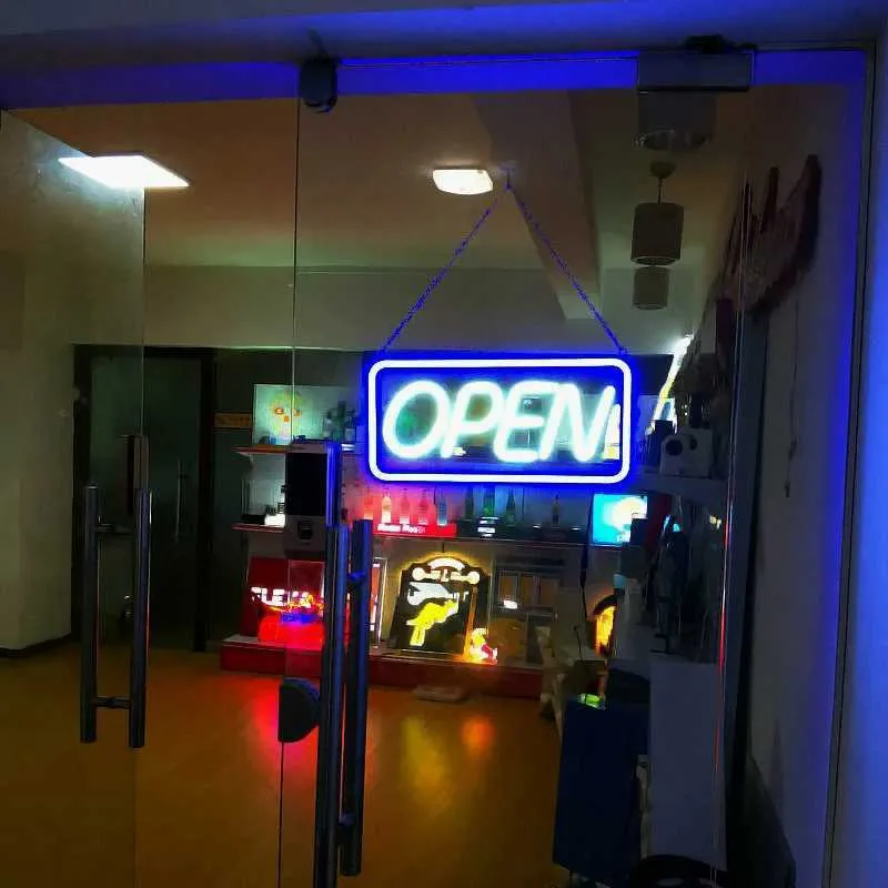 Ouvert Open Neon Sign For Store Shop Bar Window Wall... From Urban ...