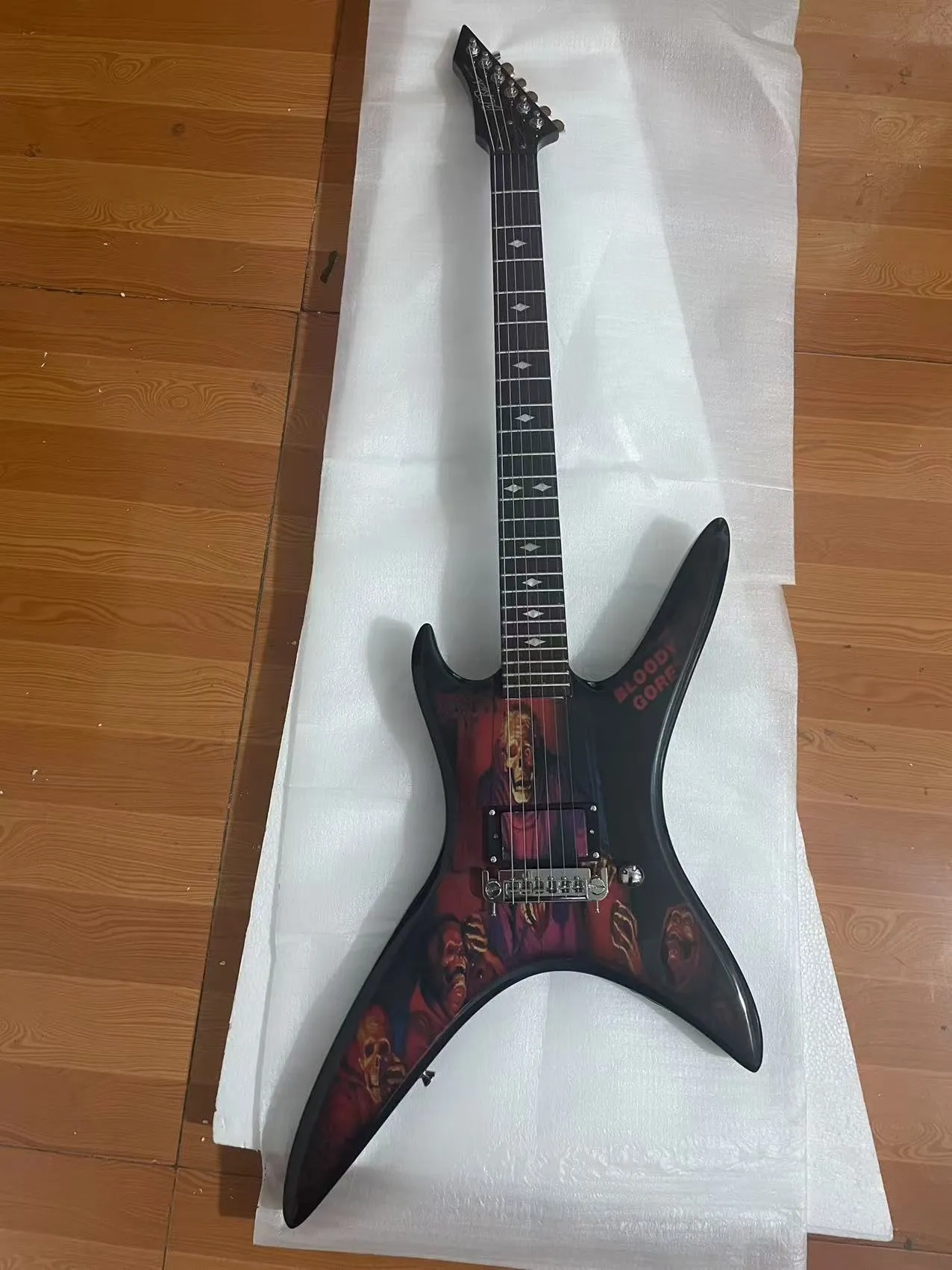 Rare Custom Design Electric Guitar By B.C Ric Featuring Unique ...