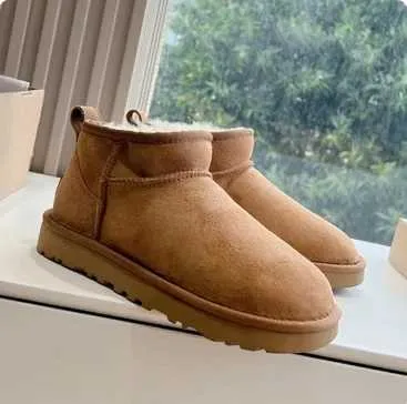 2025 Fashion Women's Ultra Mini Platform Winter Mini Boots With Wool ...