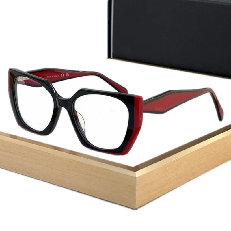 Elegant Butterfly Double-Color Acetate Glasses Frames with Full-Set ...