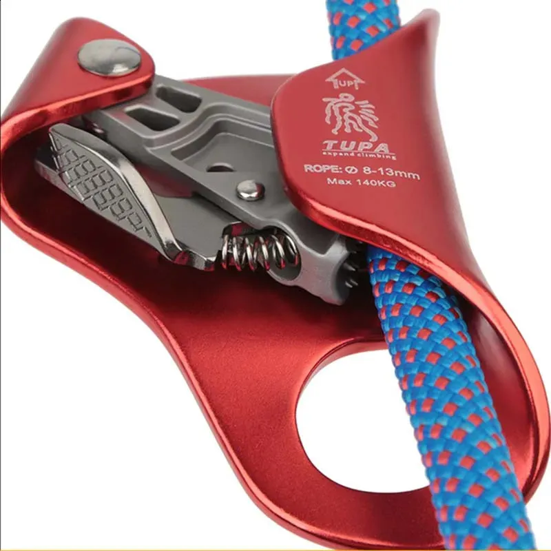 Premium Climbing Ascender: Durable Aluminum Alloy Rope Clamp for 8-13mm ...