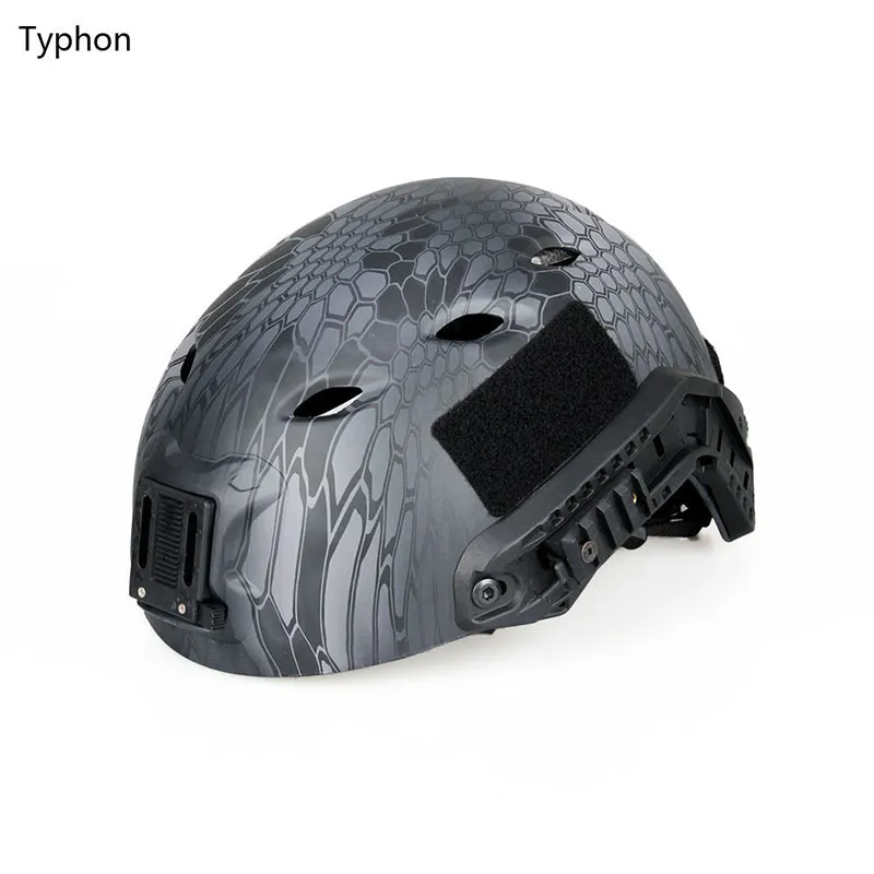 Python Camo Tactical Helmet - Multi-Color Military Combat Helmet, Field ...