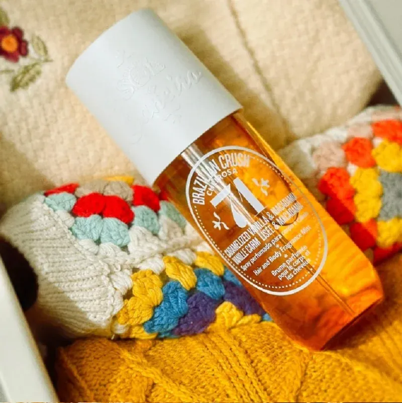 Brazilian Crush Body Fragrance Mist - 90ml Fresh Fruity Scent, Natural ...
