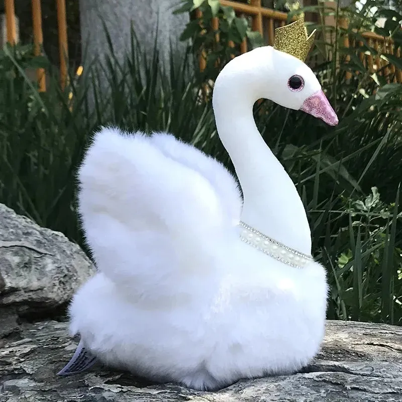 Toy De Peluche Negro De Cisne Con Collar De Perlas Colección 2024 ...