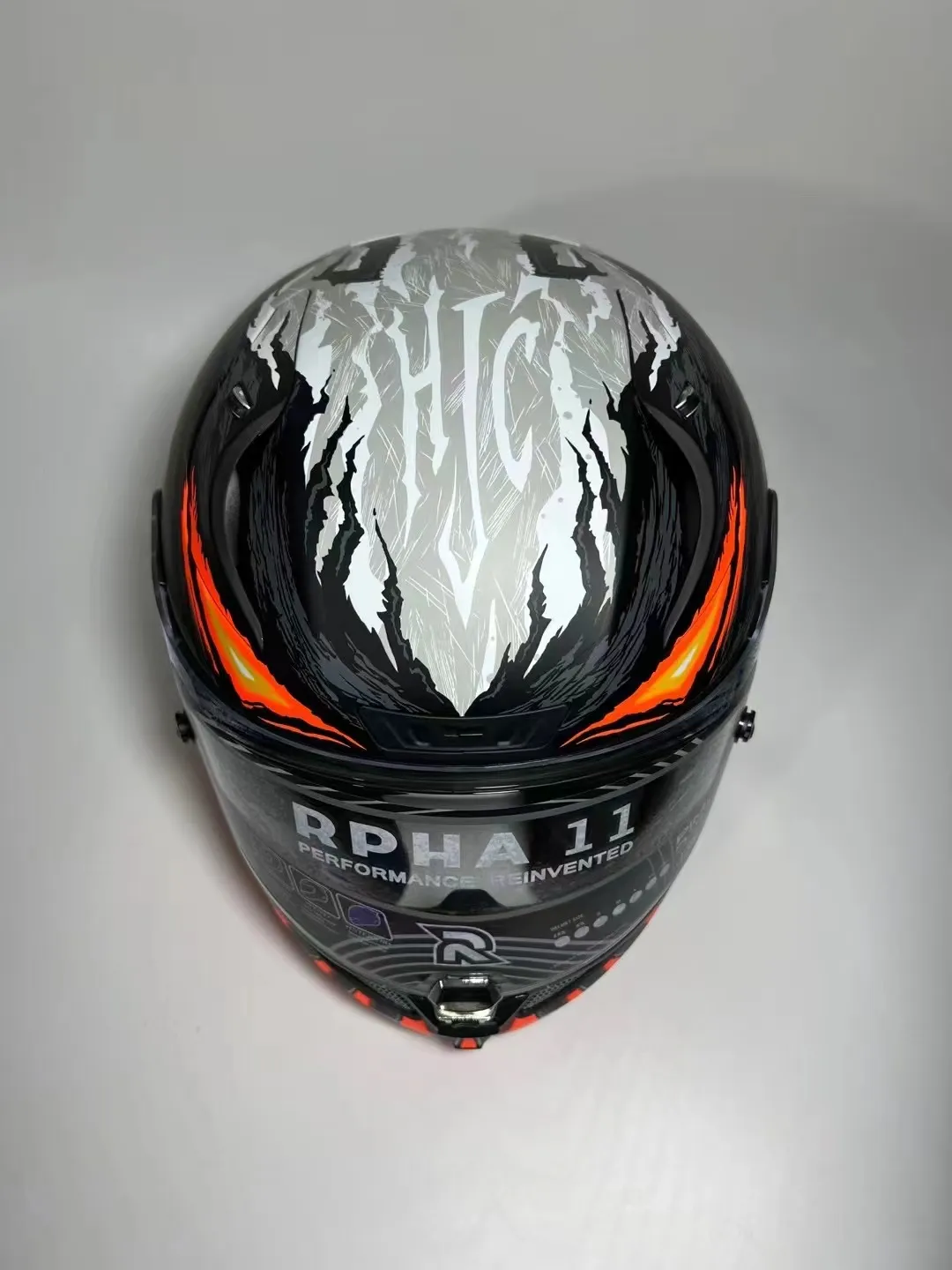 RPHA 11 Venom Motorcycle Helmet Full Face Anti Fog... From Partsphere ...