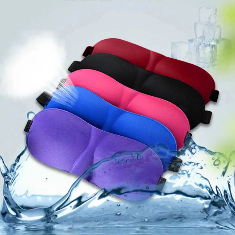 3D Memory Foam Sleep Mask - Light Blocking, Soft Eye Cover for Restful ...
