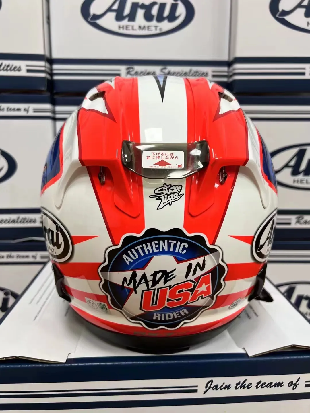 ARAI RX 7X NICKY HAYDEN Full Face Arai Youth Motocross Helmets For Off ...