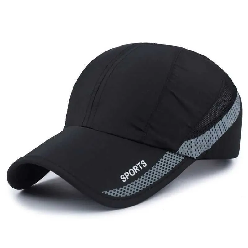 Ball Caps Men Women Outdoor Sport Baseball Mesh Hat Running Visor Quick ...