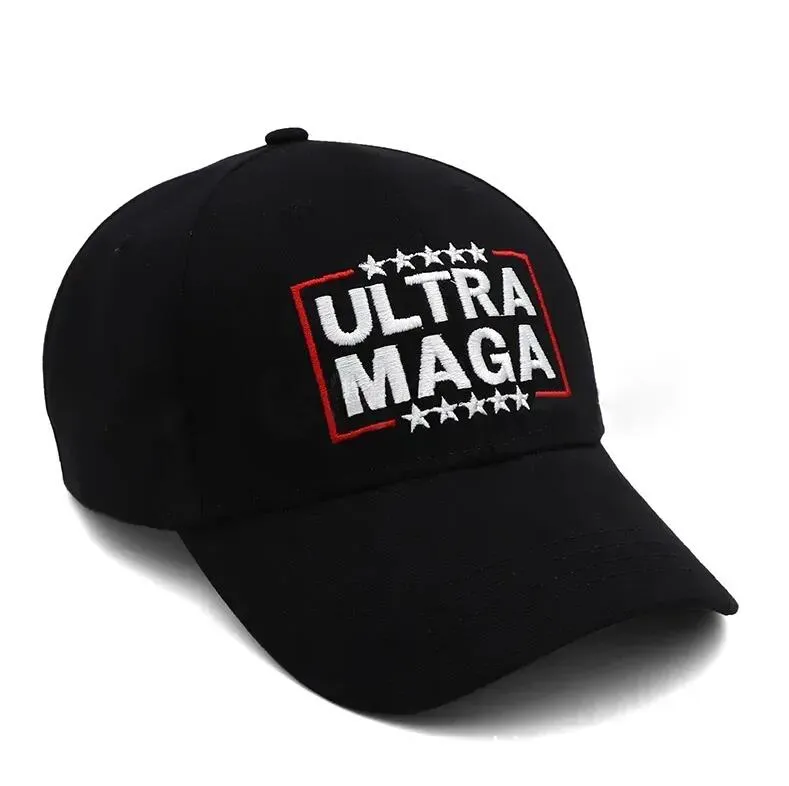 Fans De Trump Hats Bordery Black Red Ultra Maga Baseball Caps Para ...