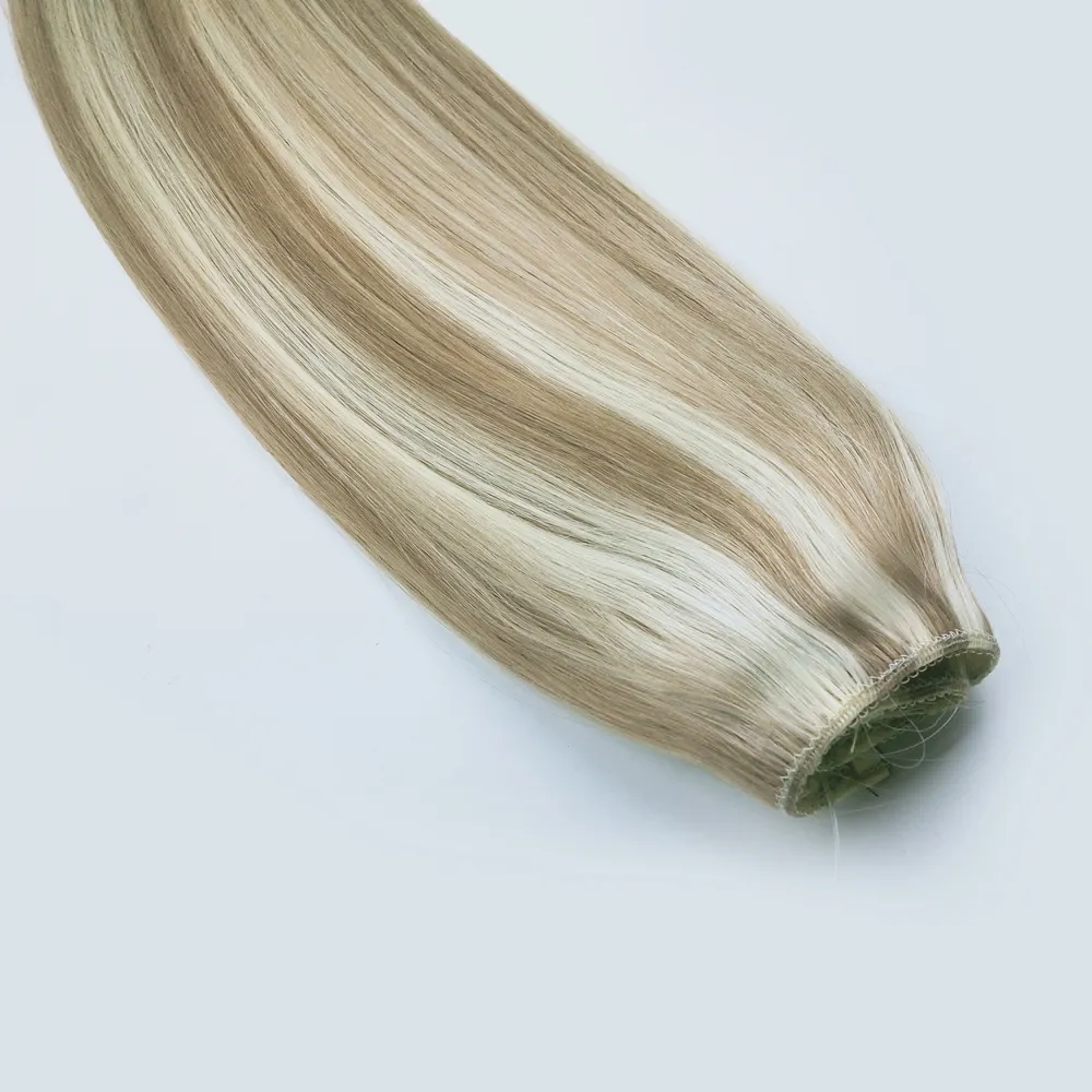 Hair Wefts 14 24 Inch Natural Hair Invisible Thread Hair Extension ...