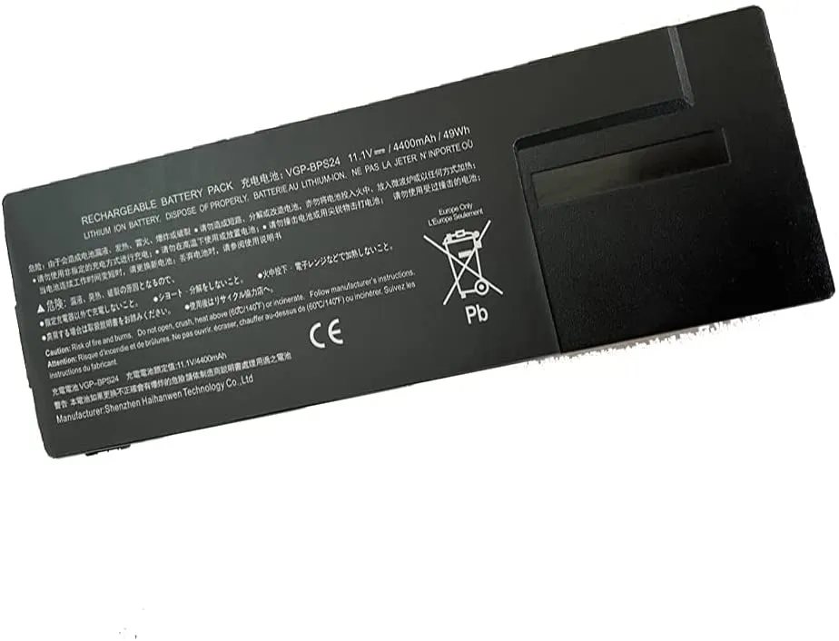 Battery Replacement for Sony Vaio Laptops: 4400mAh OEM Factory BPS24 ...