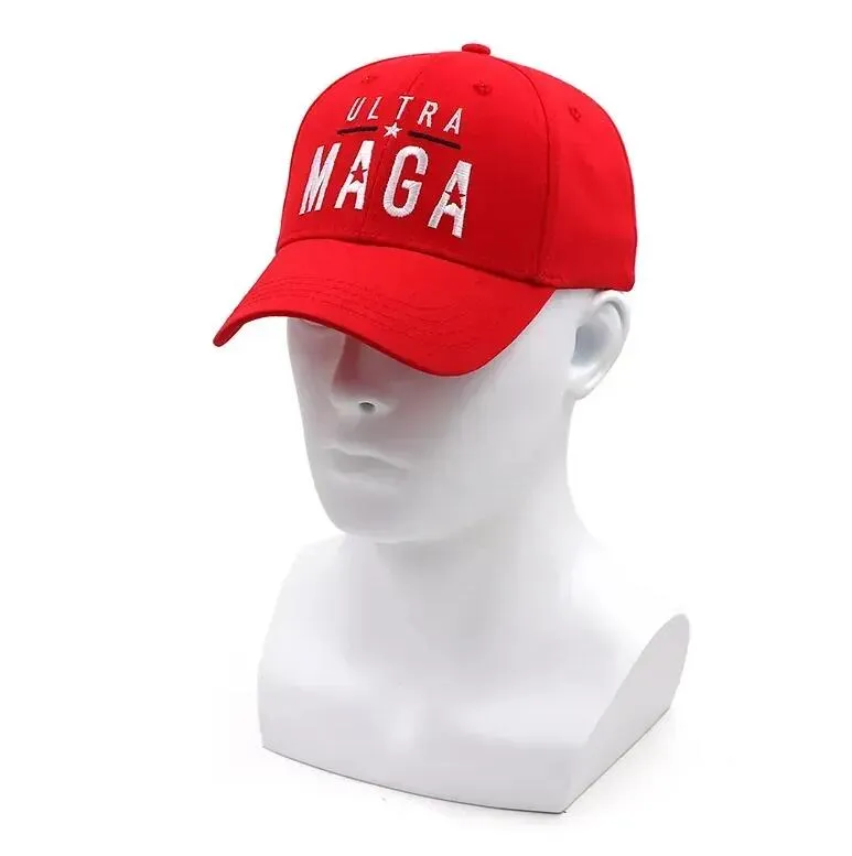 Fans De Trump Hats Bordery Black Red Ultra Maga Baseball Caps Para ...