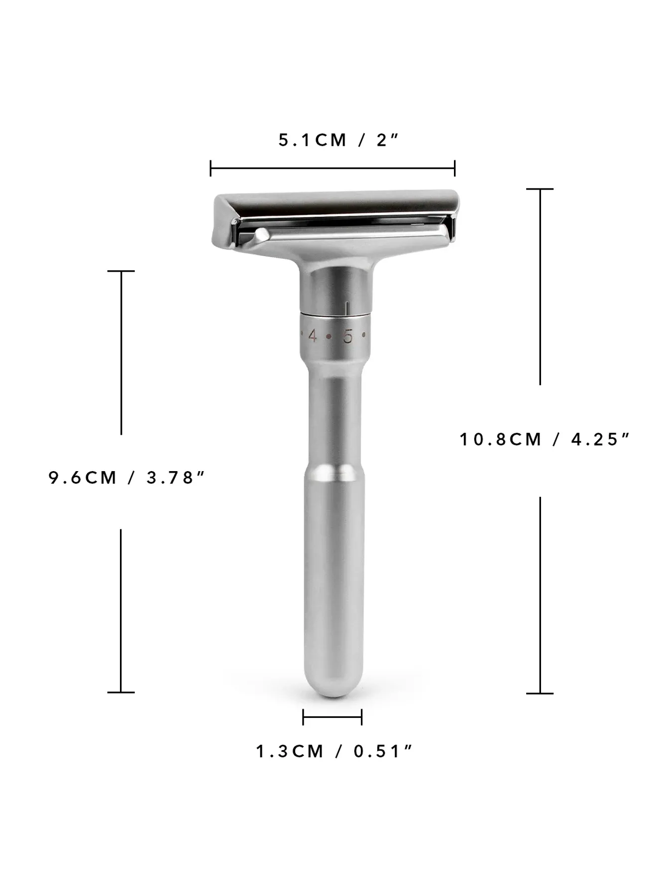 Adjustable Safety Razor Double Edge Classic Mens Shaving Shaver With 1 ...