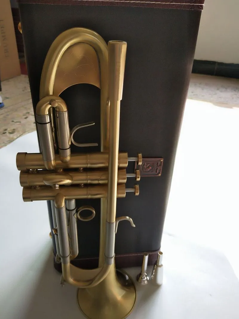 Trumpet B Flat Trumpet LT197GS 77 Musical Instrument Heavier Type Gold ...