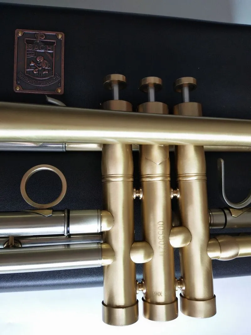 B Flat Phil Smith Trumpet LT197GS 77 With Gold Plating And Mouthpiece ...