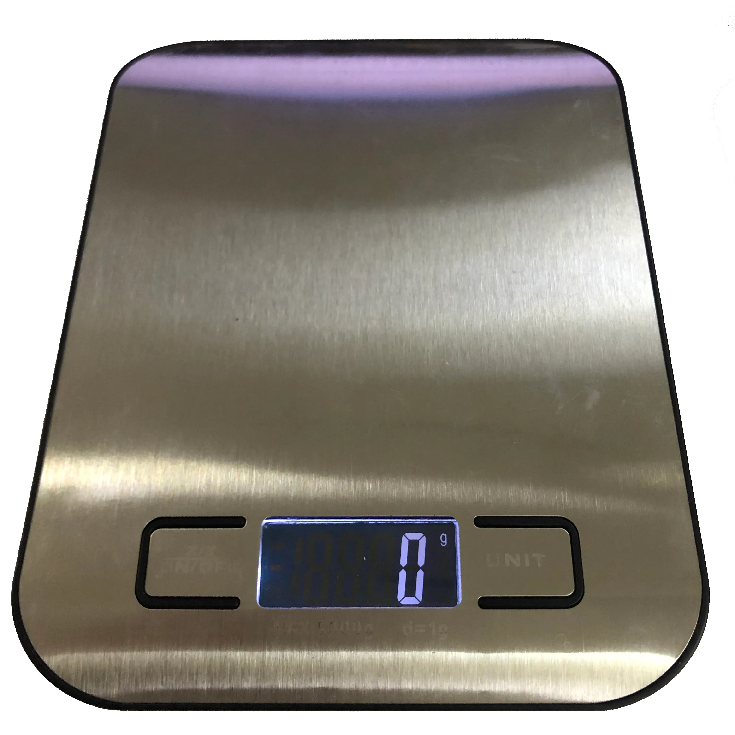 Portable Stainless Steel weighing scales kitchen with LCD Display ...