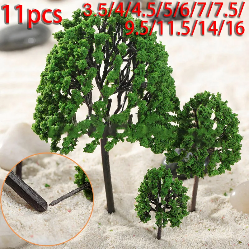 Scale Trees Model Kit for Diorama, Wargame, Train Railroad Scenery from ...