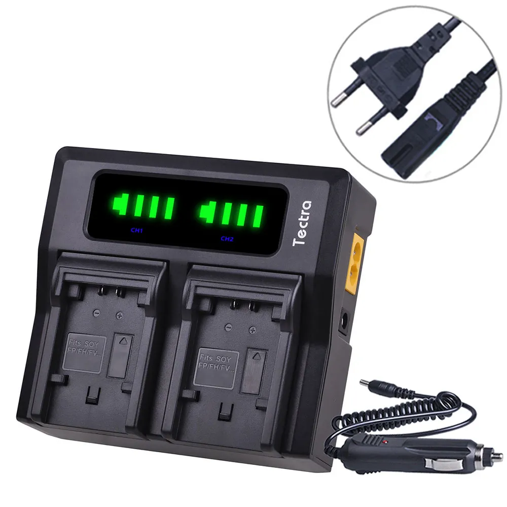 NP FV100 NPFV100 Batteries + Rapid Dual Charger For Sony NP FV30 NP FV50 NP FV70 HDR SR68 SX83E ...