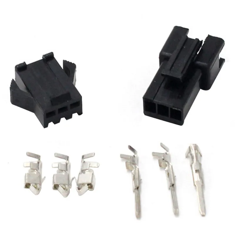 JST SM Connector Kit - 2.54mm Pitch, Male & Female Housing with Terminals, 2-8 Pin from Dhgate ...