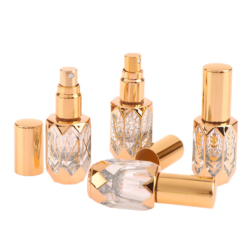 DHgate.com:6ml Mini Spray Bottle 6ml Ultra Luxury Gold Plating Glass ...