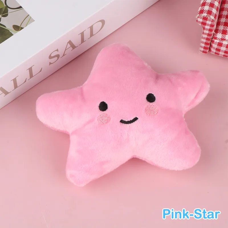 1 Pack Mini Star Cloud Sounding Plush Dog Toy - Interactive Soft Plush ...