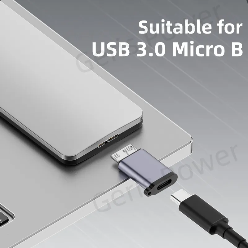 Samsung Micro USB To Type C Adapter: Data Transfer Converter For Hard ...
