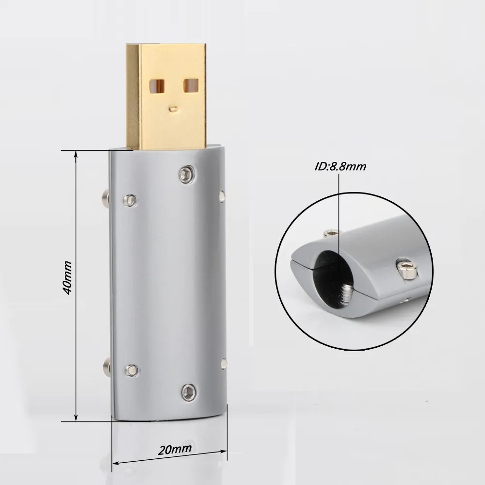 DHgate.com:24K Gold Plated Hi-Fi DIY Audiophile USB 2.0 A to B Gold ...