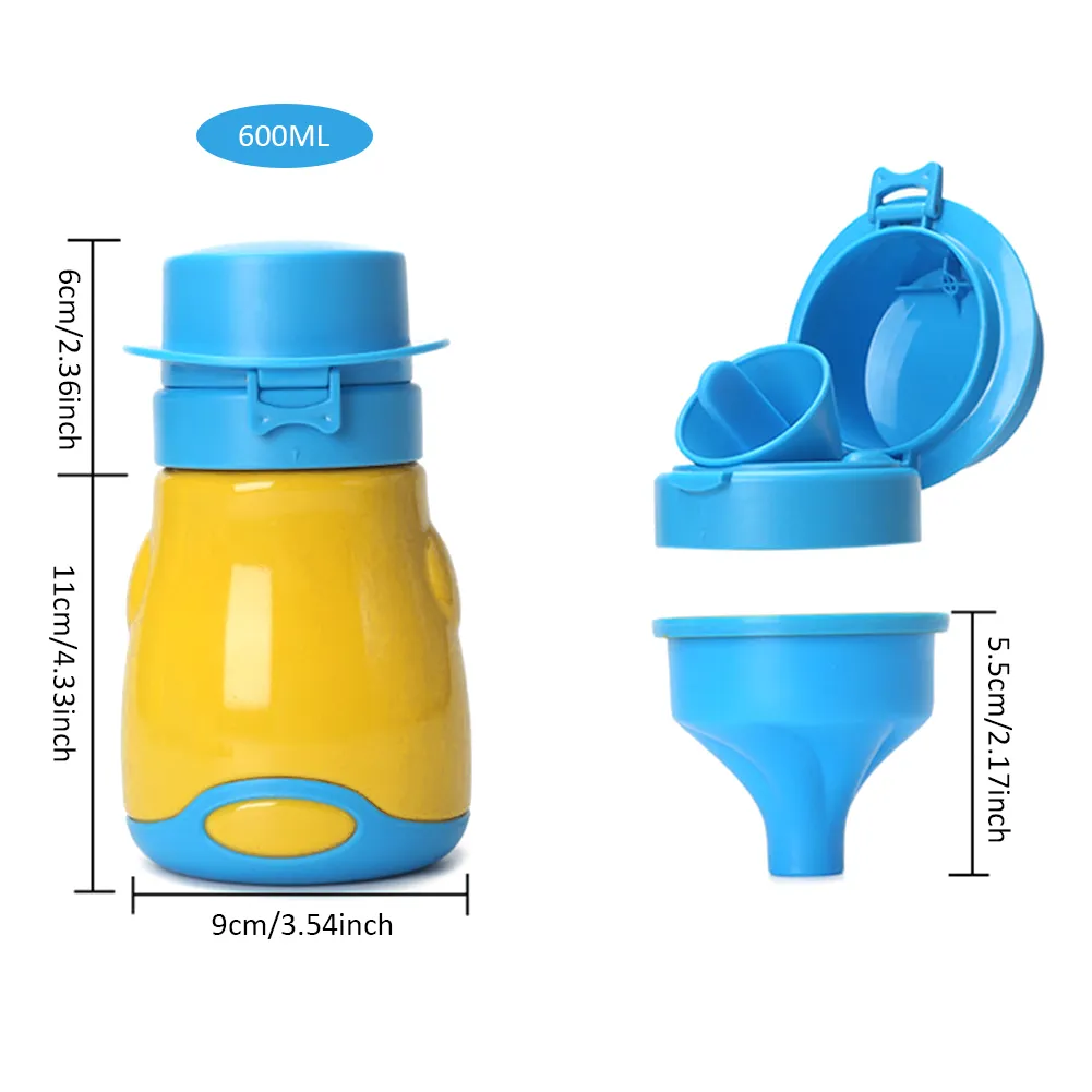 2024 Portable Potty Urinal for Boys - Anti-Leak Outdoor Toddler Travel ...