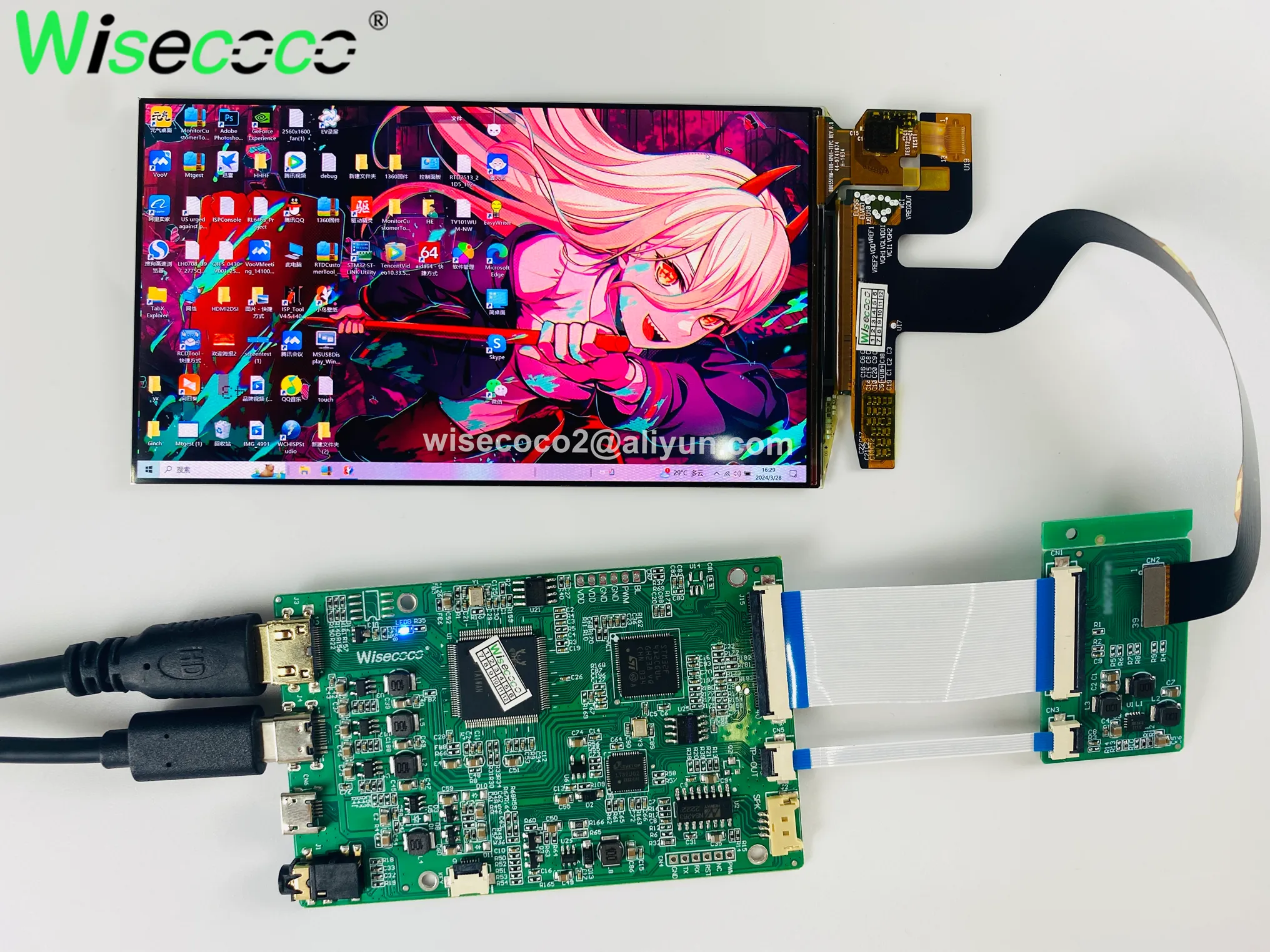 LED Display Raspberry Pi: 5.5 Inch AMOLED 1920x1080 OLED Touchscreen ...