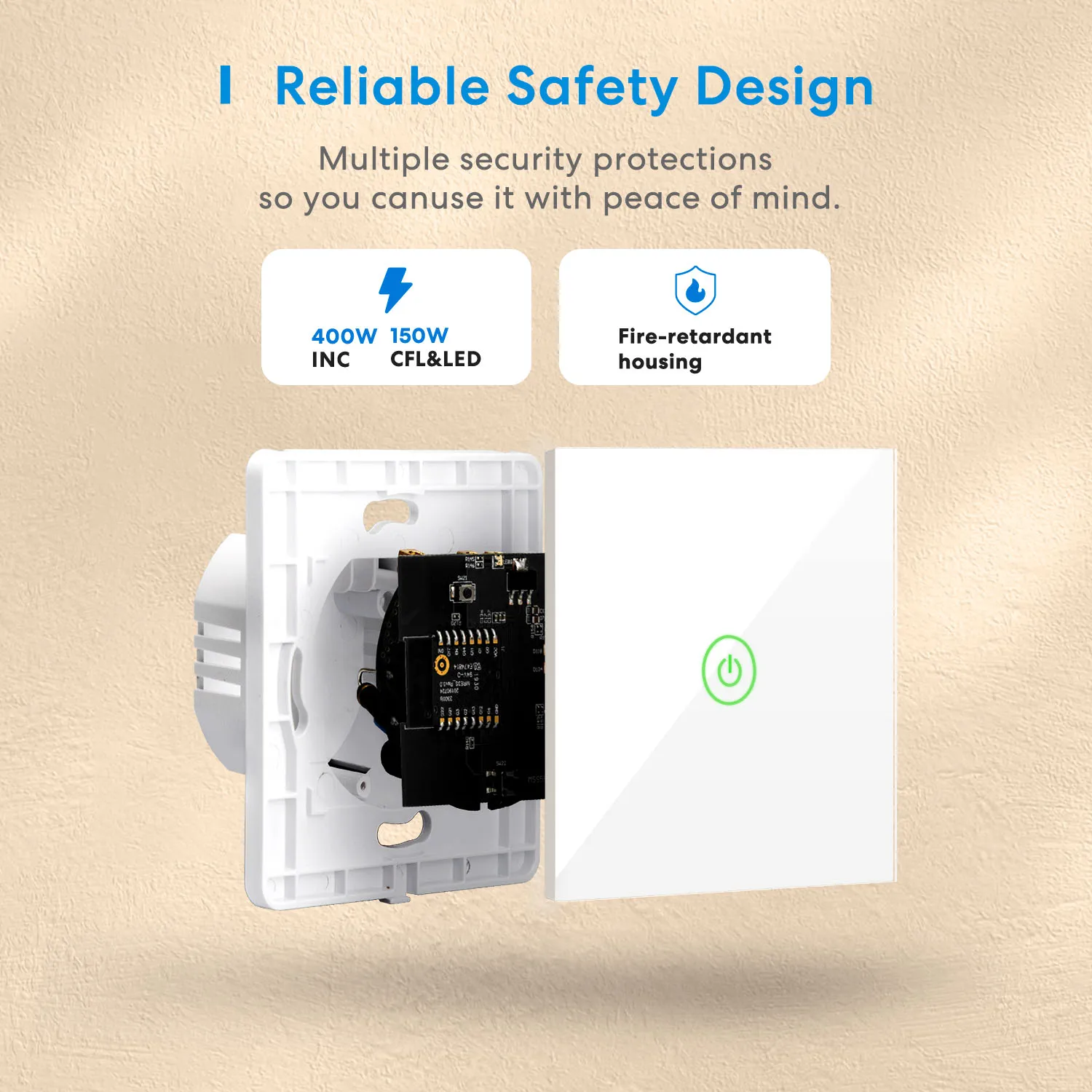 Smart Life Light Switch Meross HomeKit Smart Light Switch With Neutral ...