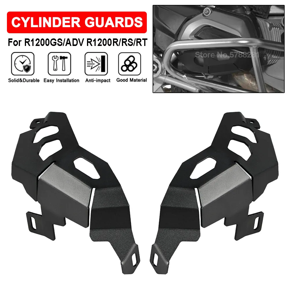 Upgraded Motorcycle Engine Head Cylinder Protector Guards Cover for BMW ...