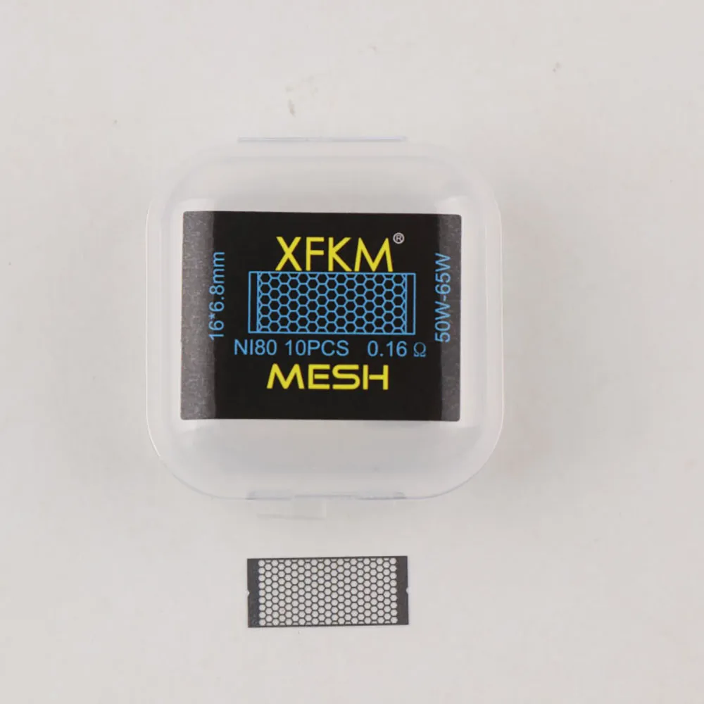 10-Pack XFKM Mesh Style cylinder coil for Profile, RDA, Unity, and RTA ...