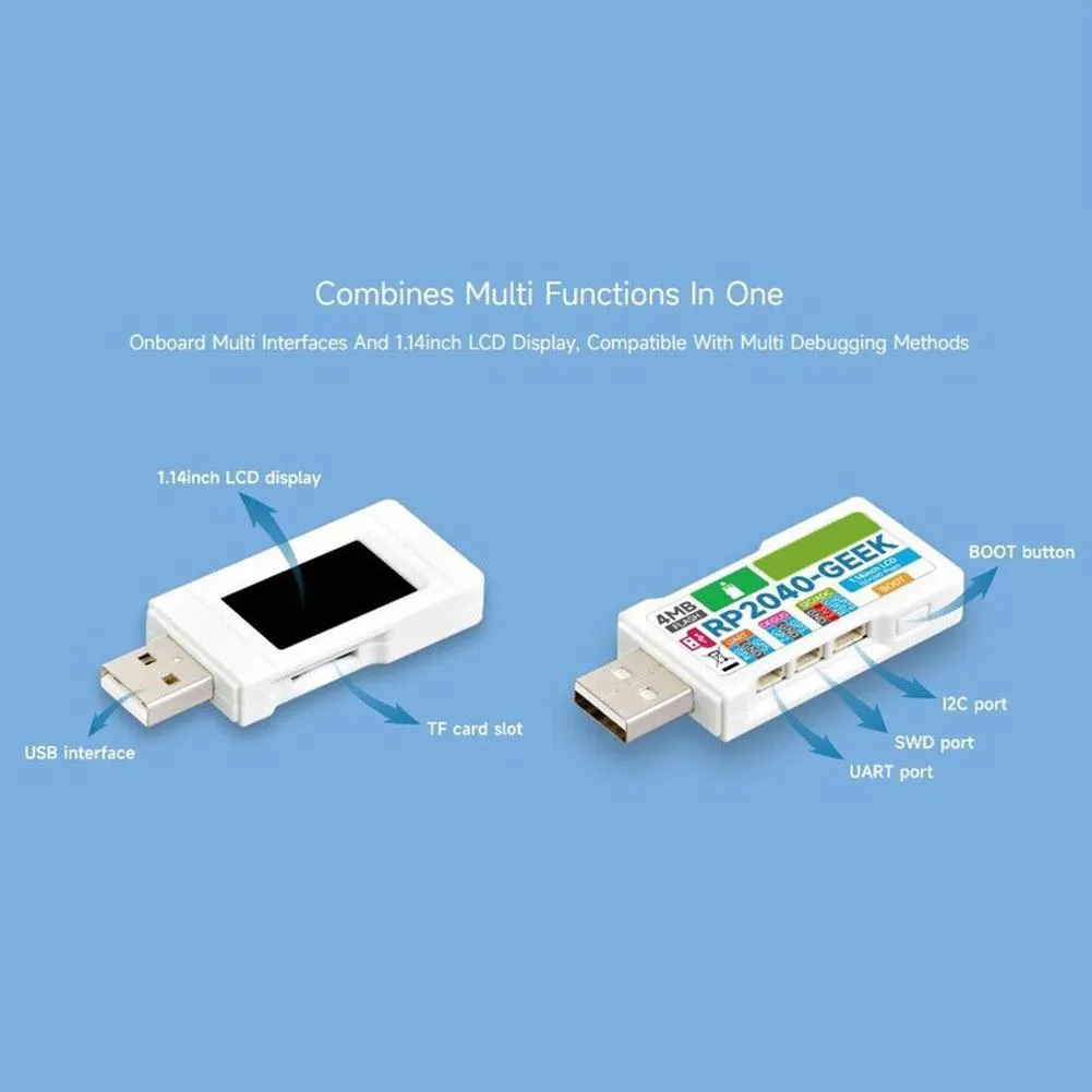 Raspberry Pi USB Type C Debug Module: Serial Port Emulator & Programmer ...