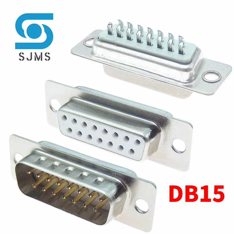 DHgate.com:2-row 3-row Pin Wiring Type D-SUB HDB DB9 DB15 DB25 DB26 ...