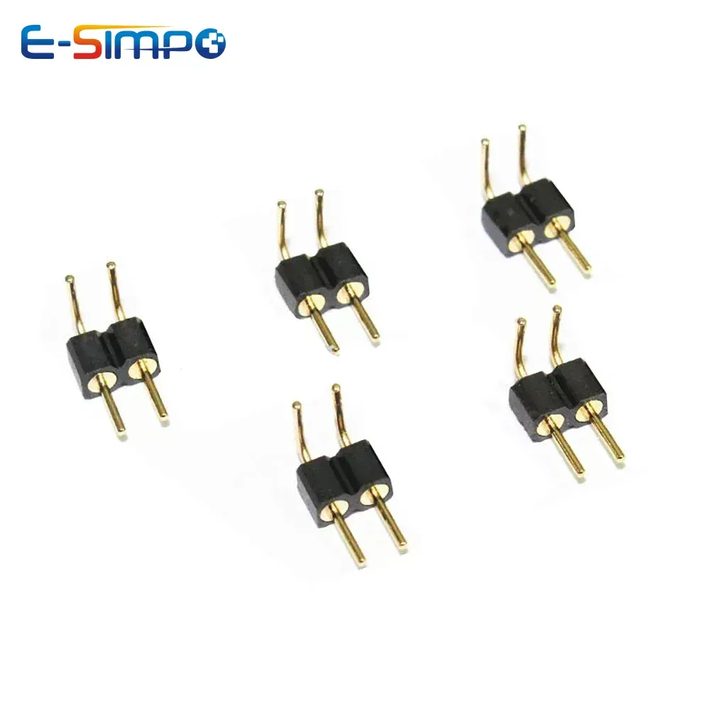 Right Angle 2.54mm Round Hole Single Row Pin Header Socket - RA RGB LED ...