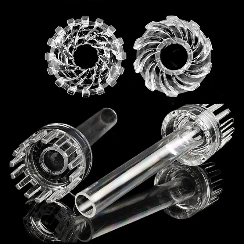 Acrylic Aquarium Skimmer with Lily Pipe: Surface Inflow, Outflow, Water ...