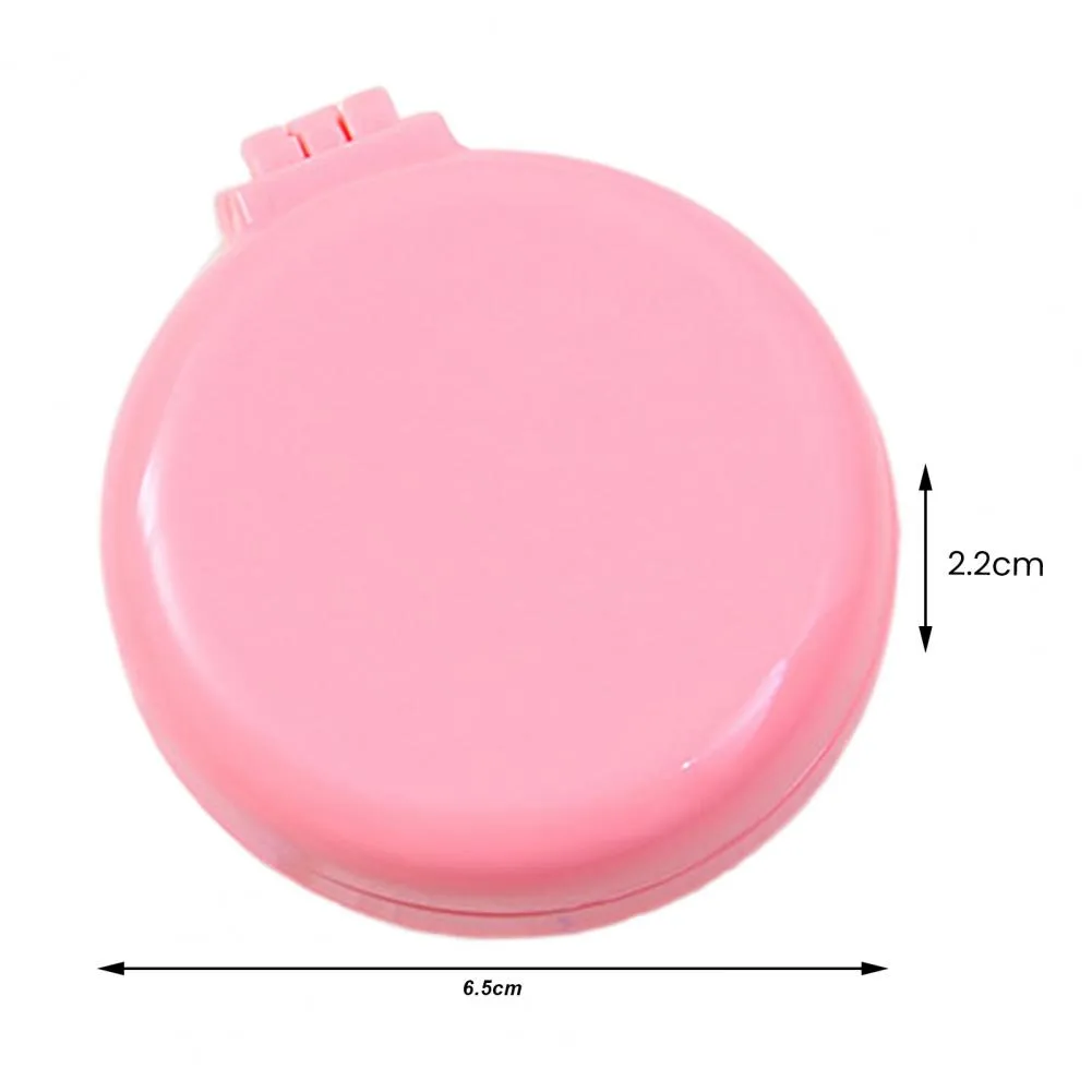 Folding Hair Brush Portable Makeup Mirrors Compact Travel Comb Mirror ...