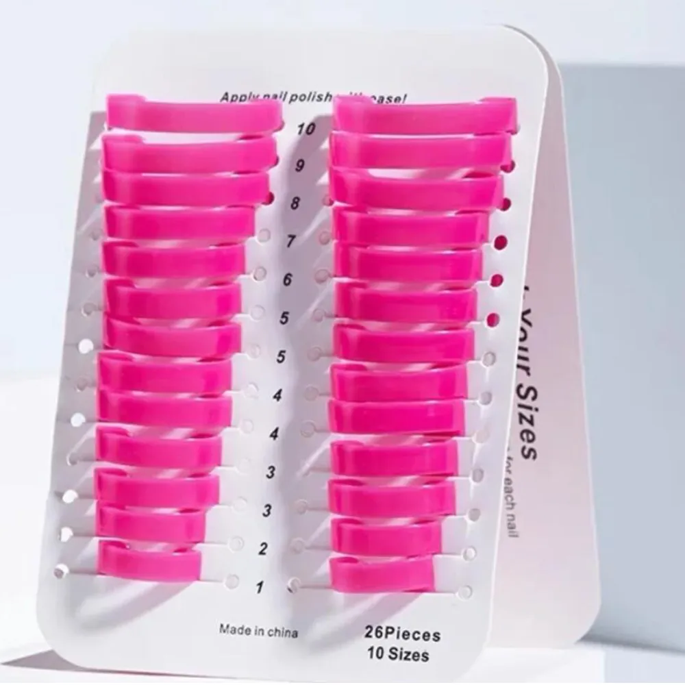 DHgate.com:26 Pack Reusable Nail Polish Protector Clips for Spray Gun ...