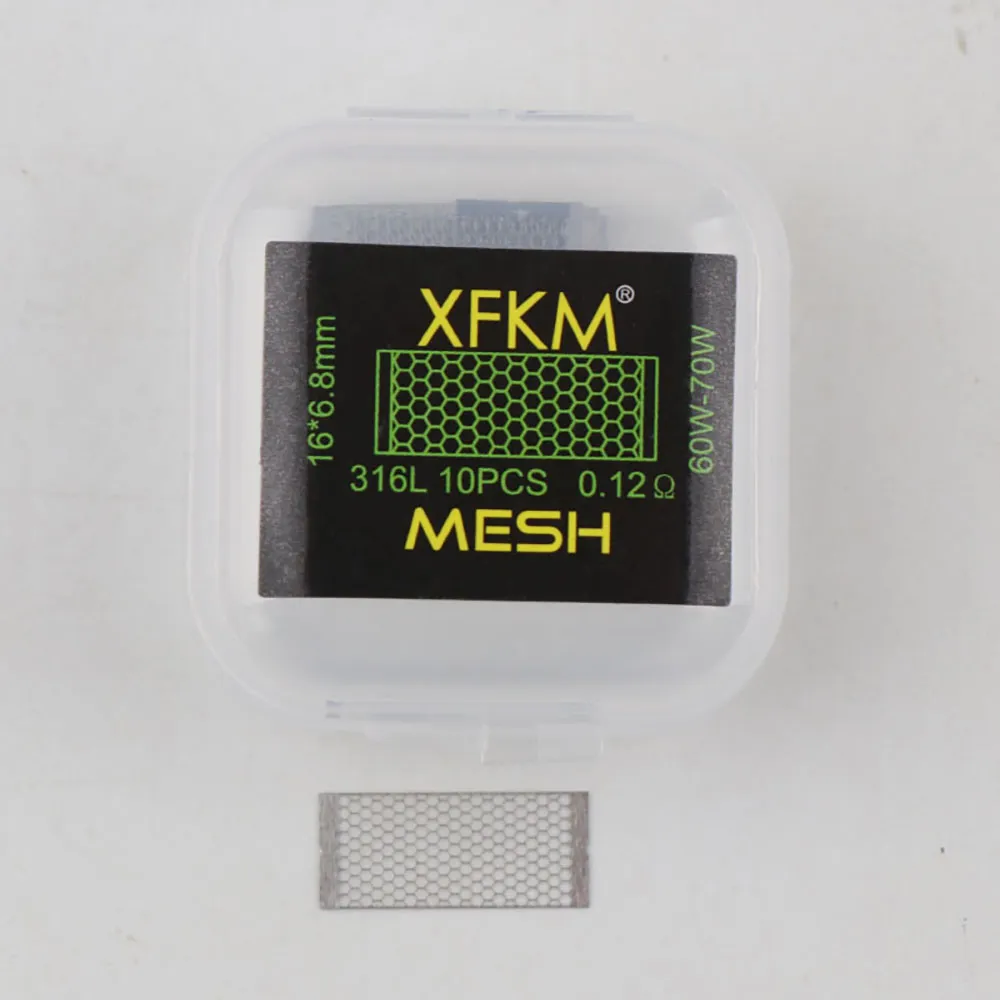 10-Pack XFKM Mesh Style cylinder coil for Profile, RDA, Unity, and RTA ...