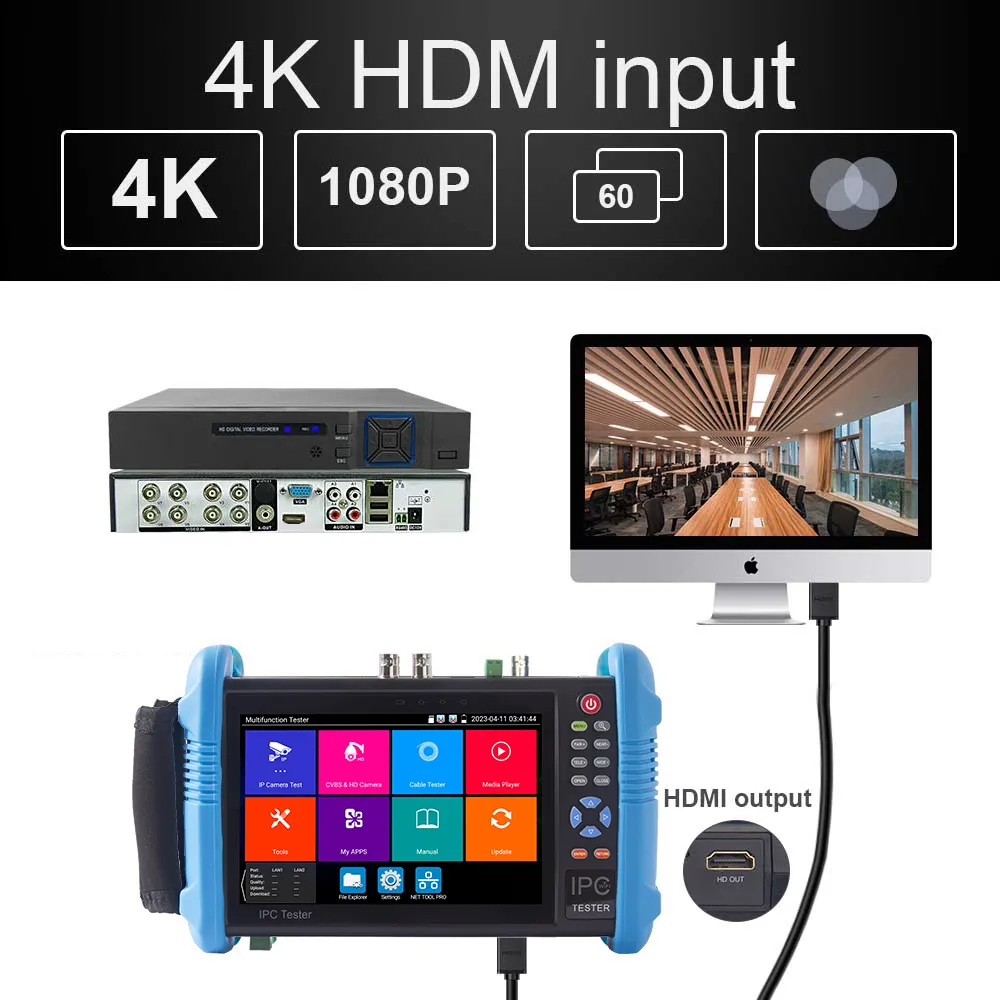 2024 NewNOYAFA NF-IPC716 Plus CCTV Network Cable Tester with TDR ...