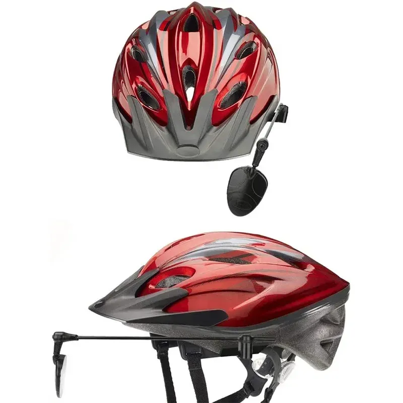 Rotatable E-Bike Helmet Mirror - Wide-Angle Rearview Safety Reflector ...