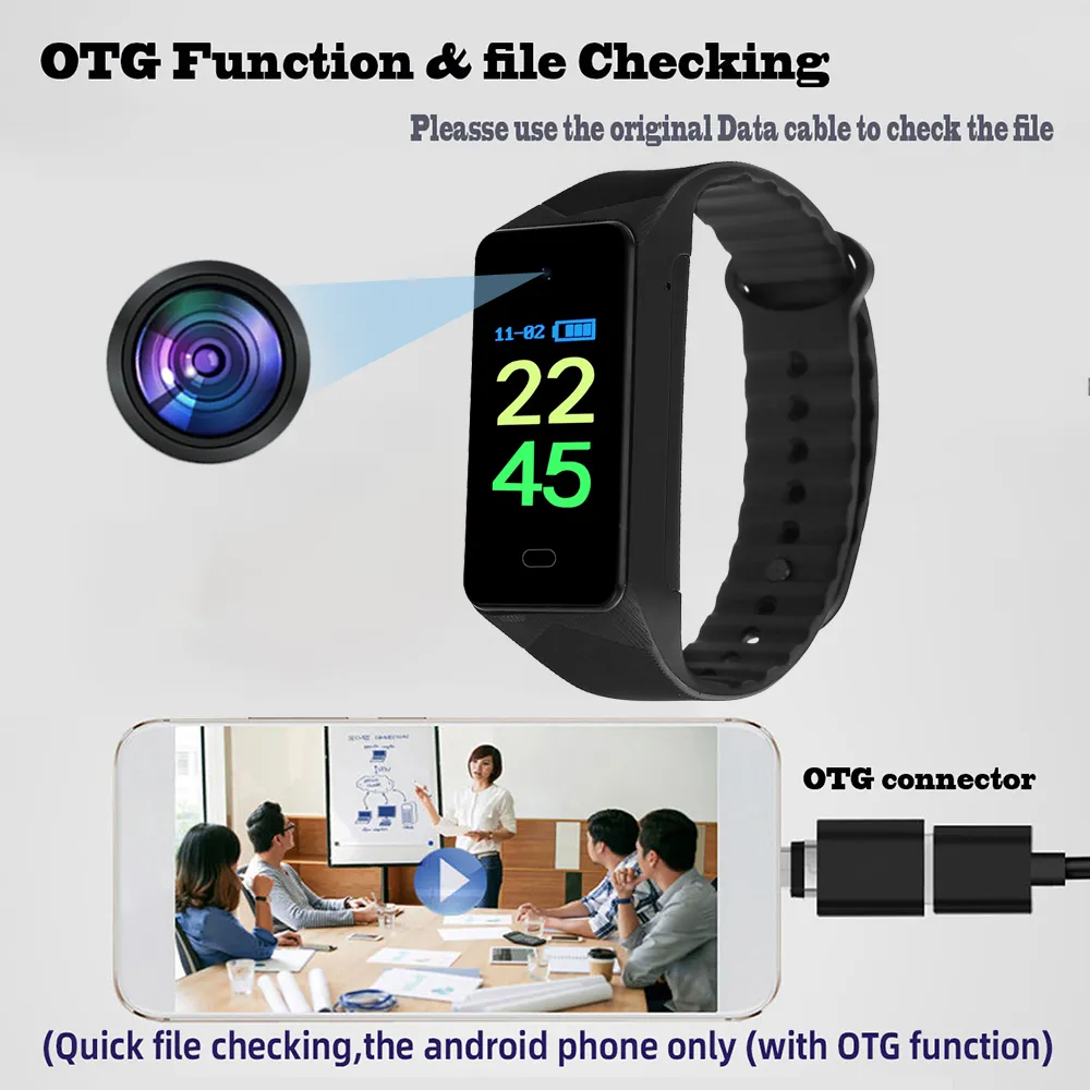 DHgate.com:.HD 1080P Mini Camera Watch Professional Video Recorder ...