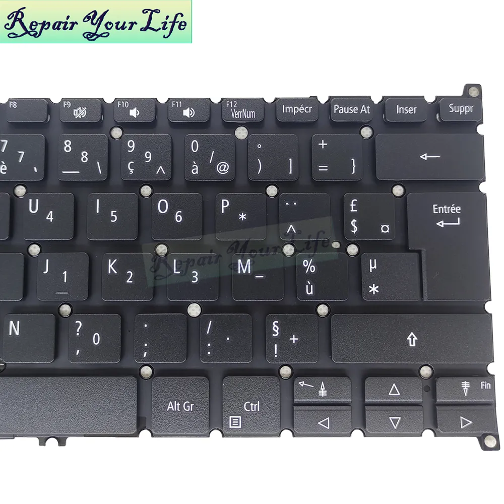 DHgate.com:SP513 Spanish Latin French AZERTY Keyboards for Acer Spin 5 ...