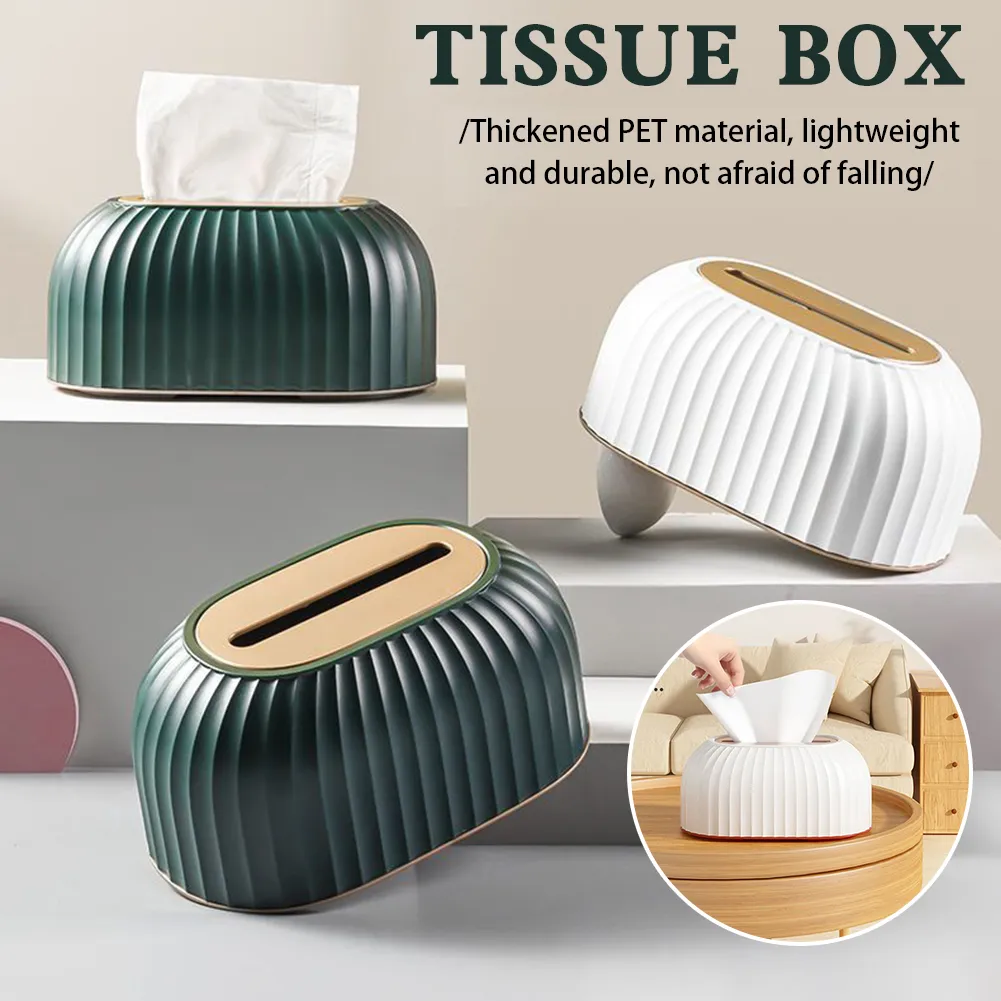 Automatic Lifting Tissue Box - Elegant Anti-Slip Dustproof Desktop ...
