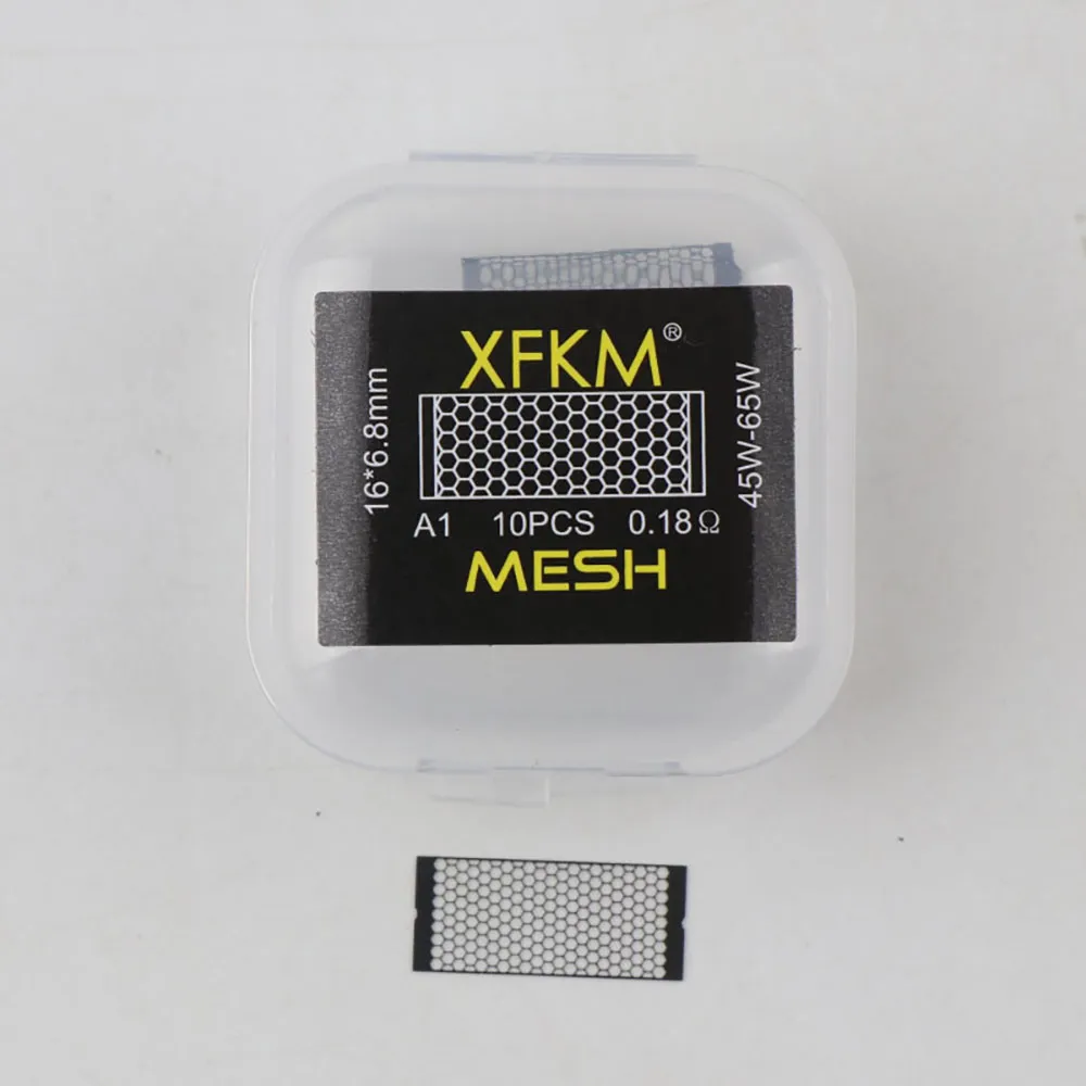 10-Pack XFKM Mesh Style cylinder coil for Profile, RDA, Unity, and RTA ...