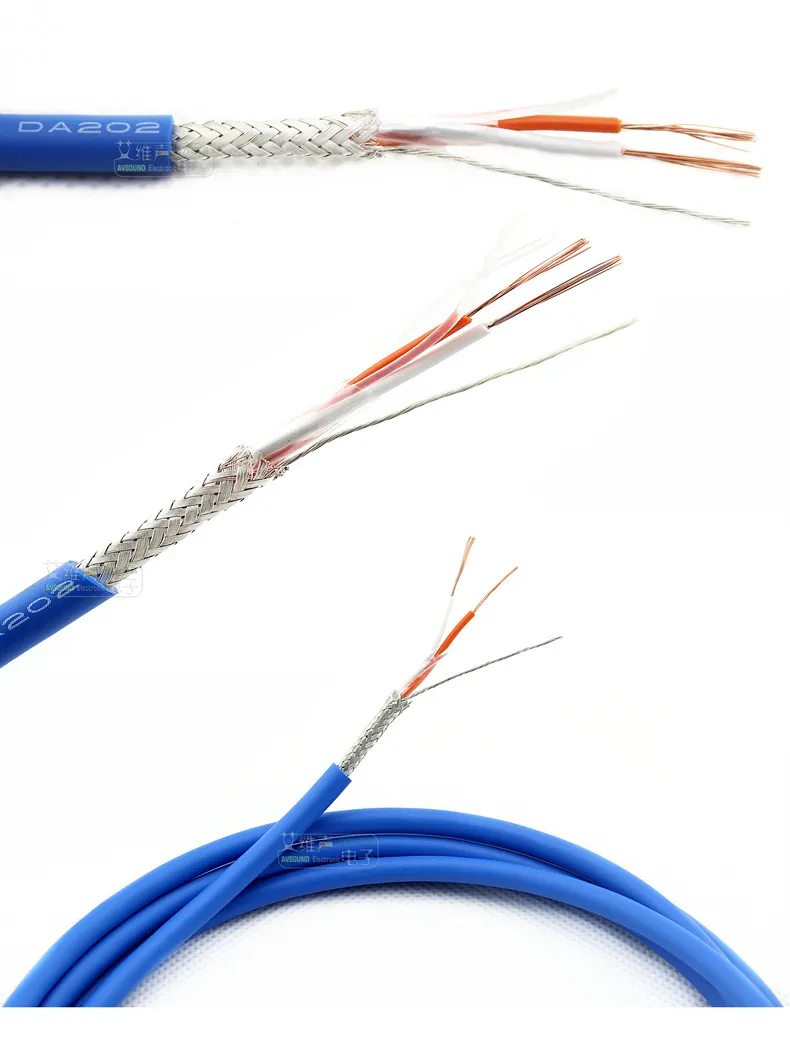 AES EBU XLR Cable 110 Ohm CANARE with SHINRICO RED CORE - For HD-302 ...