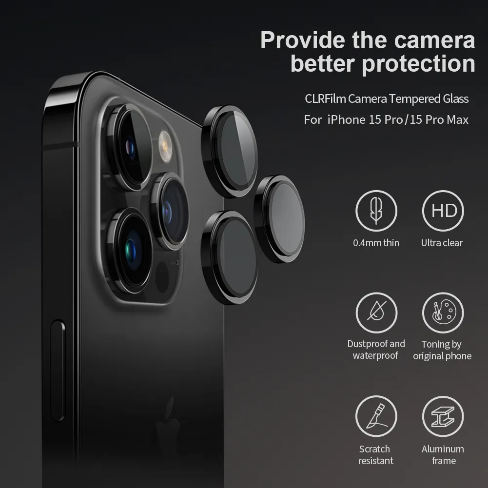 Durable Camera Lens Protector: Full Coverage Tempered Glass for ...
