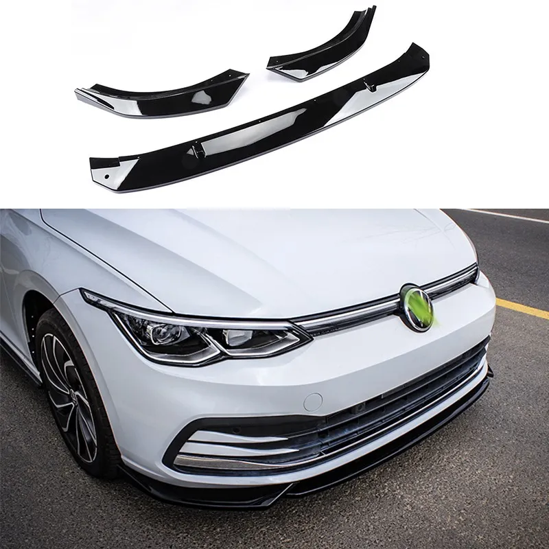 DHgate.com:Front Bumper Lip Spoiler for VW Golf Mk8 Golf 8 Stantard TDI ...