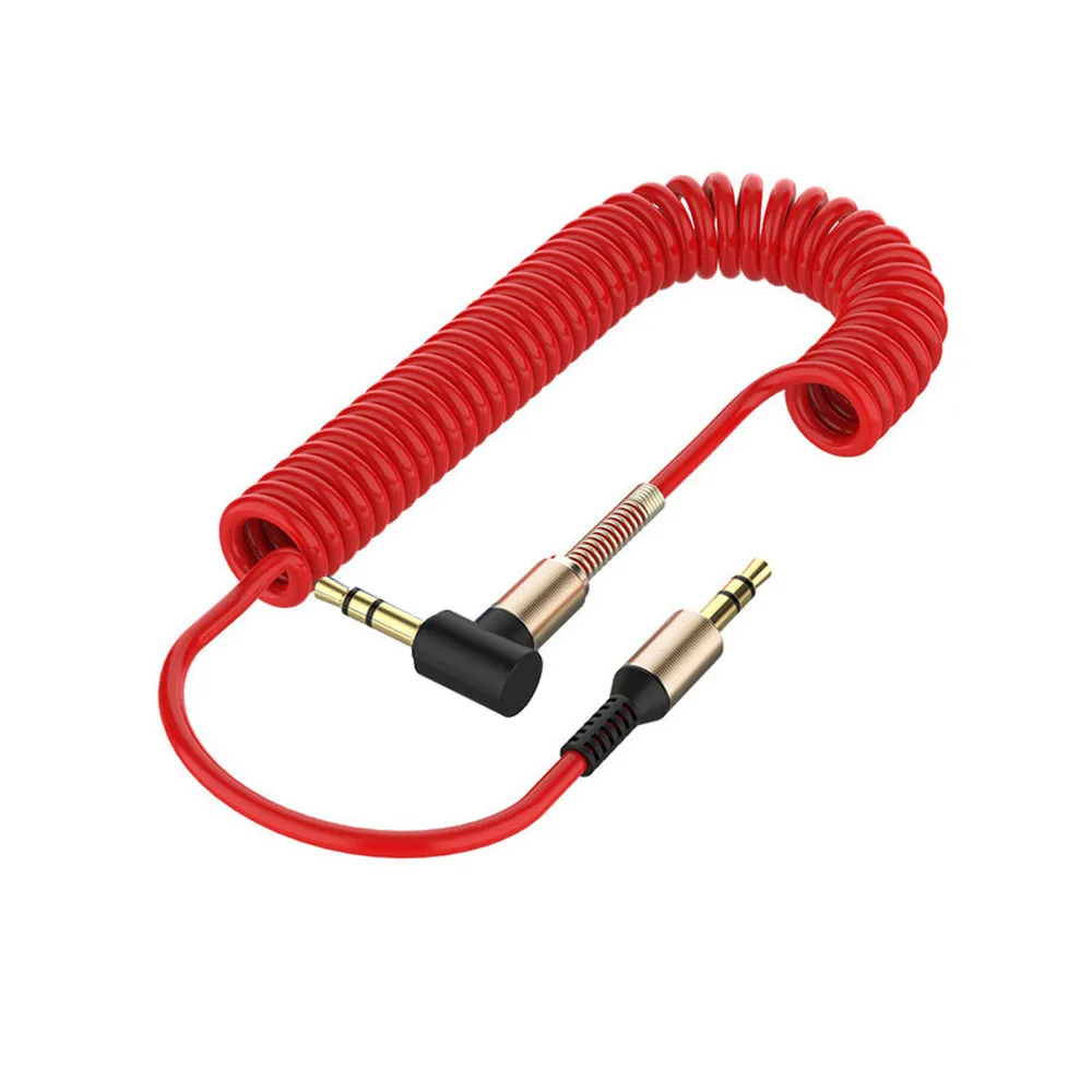 DHgate.com:Elistooop Premium 3.5mm Aux Cable - Gold-Plated Car Spring ...