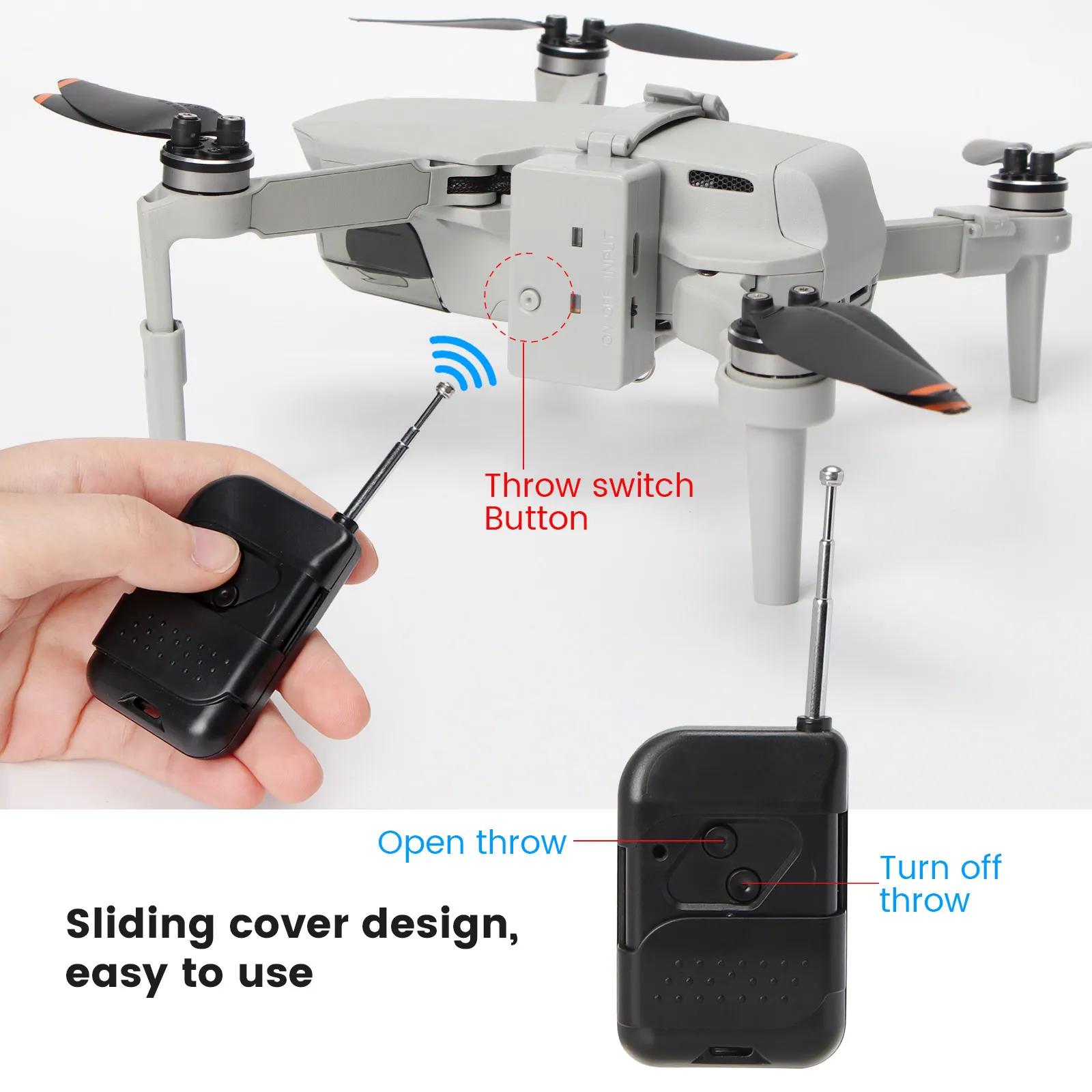 Universal Airdrop Delivery System for DJI & FIMI Drones | Fishing ...